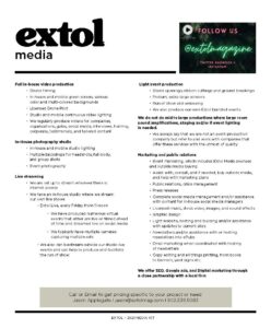 Extol Magazine - Homepage