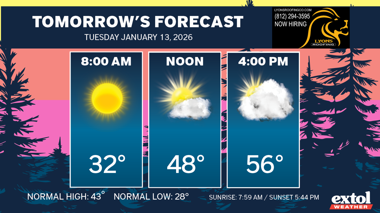 Colder Pattern with Snow Chances This Week - Extol Media